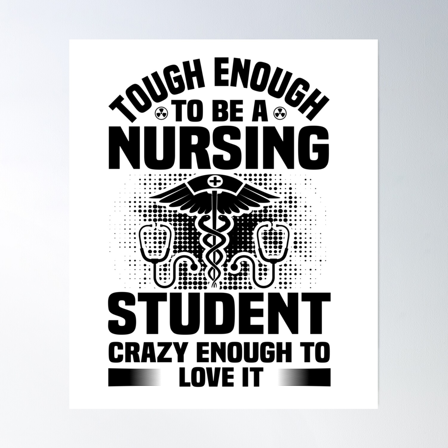 Nursing Student Poster Wall Art, Modern Wall Decor, 8x12 UNFRAMED ...