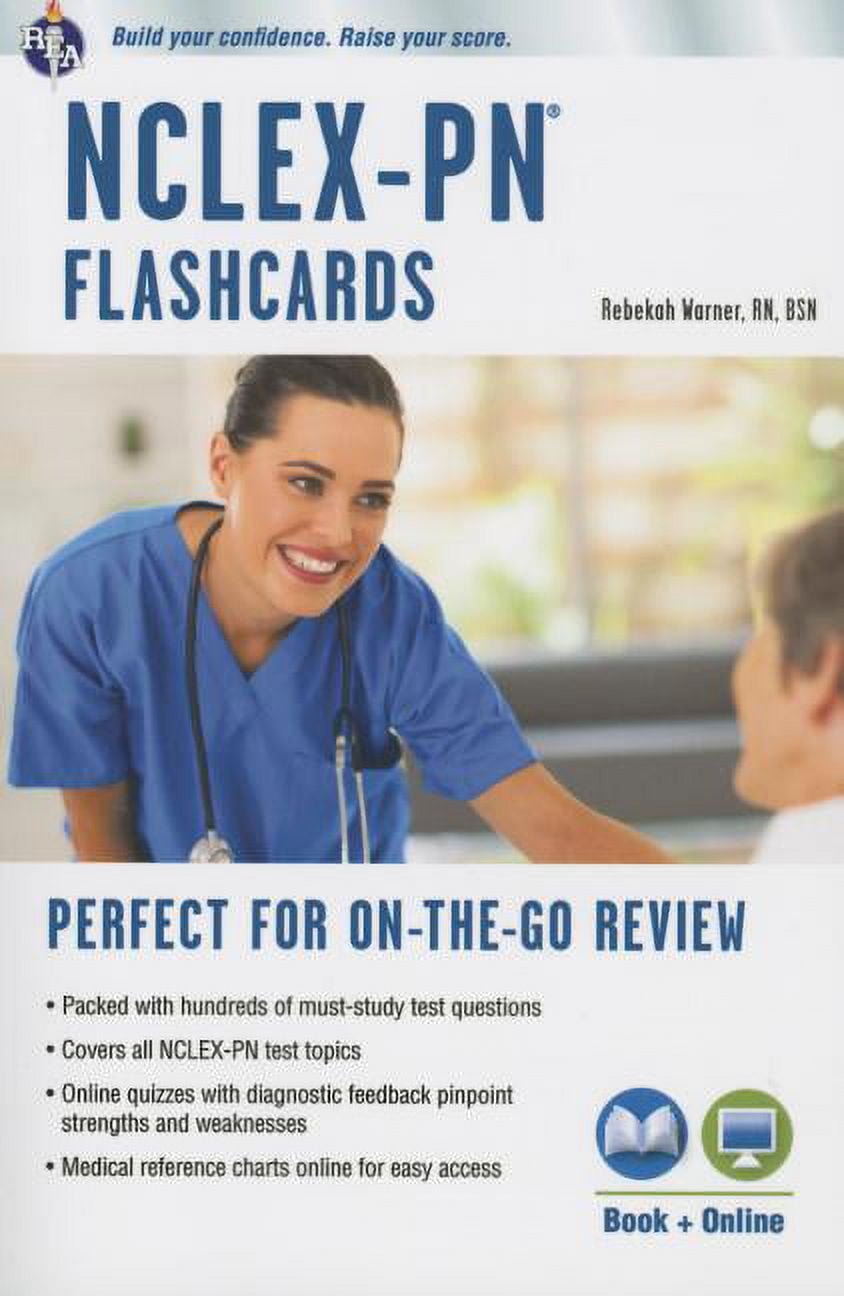 Nursing Test Prep: NCLEX-PN Flashcard Book + Online (Edition 3 ...