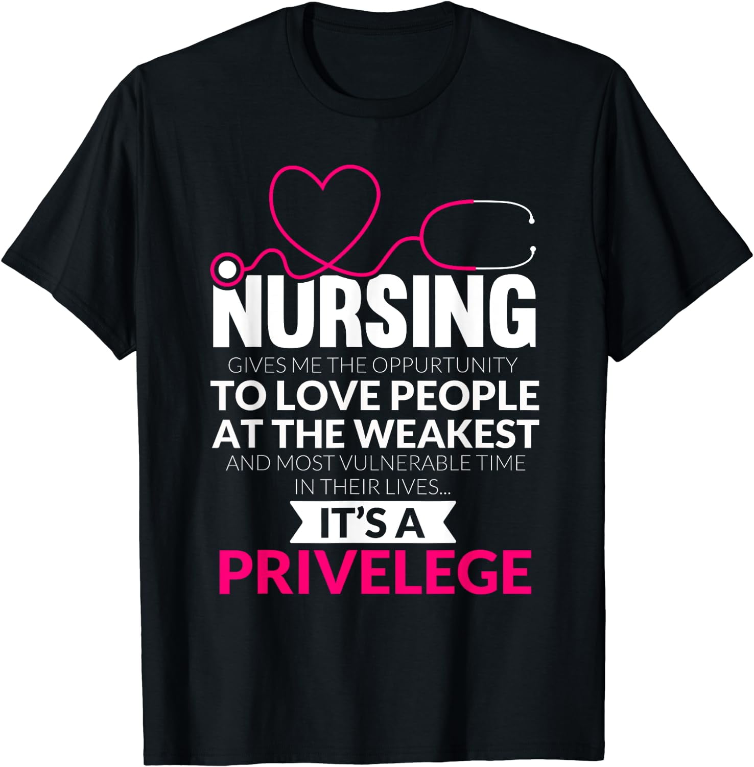 Nursing To Love People At The Weakest Nurse RN CNA LPN NP T-Shirt ...