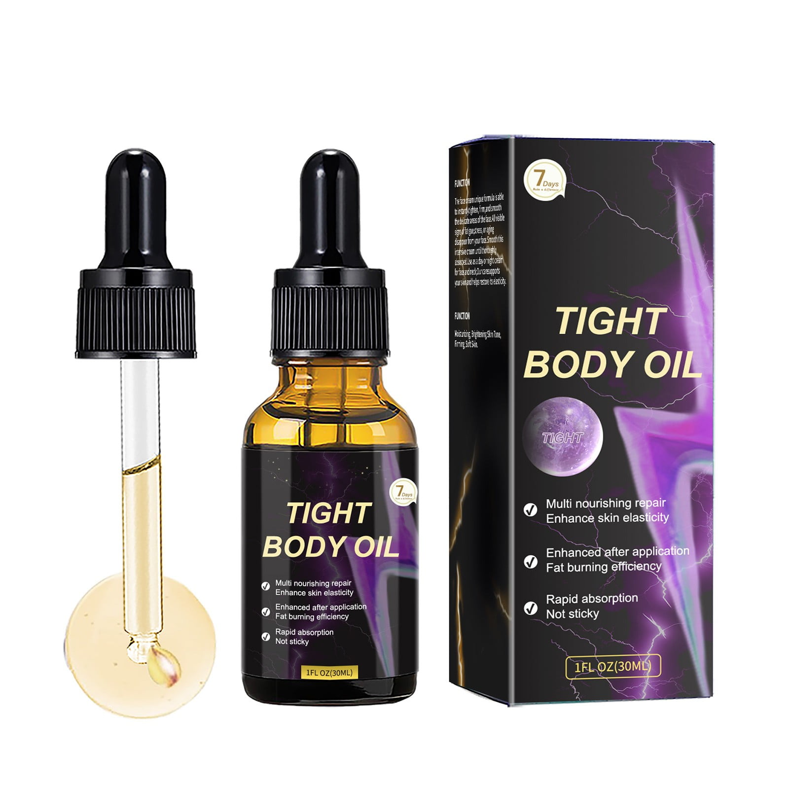 Nursing Water, Firming & Hydrating Body Oil, Natural Skin Tightening ...