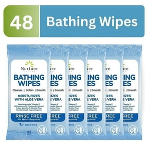 Body Wash Wipes No Rinse For Adults