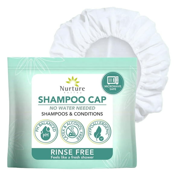 No Rinse Shampoo Cap 5-Pack, Convenient Hair Cleaning Without Water ...