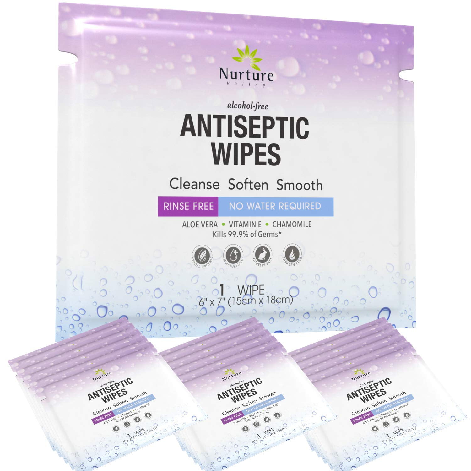 Nurture Valley Wipes - Alcohol-Free Wet Tissues for Skin | Natural ...