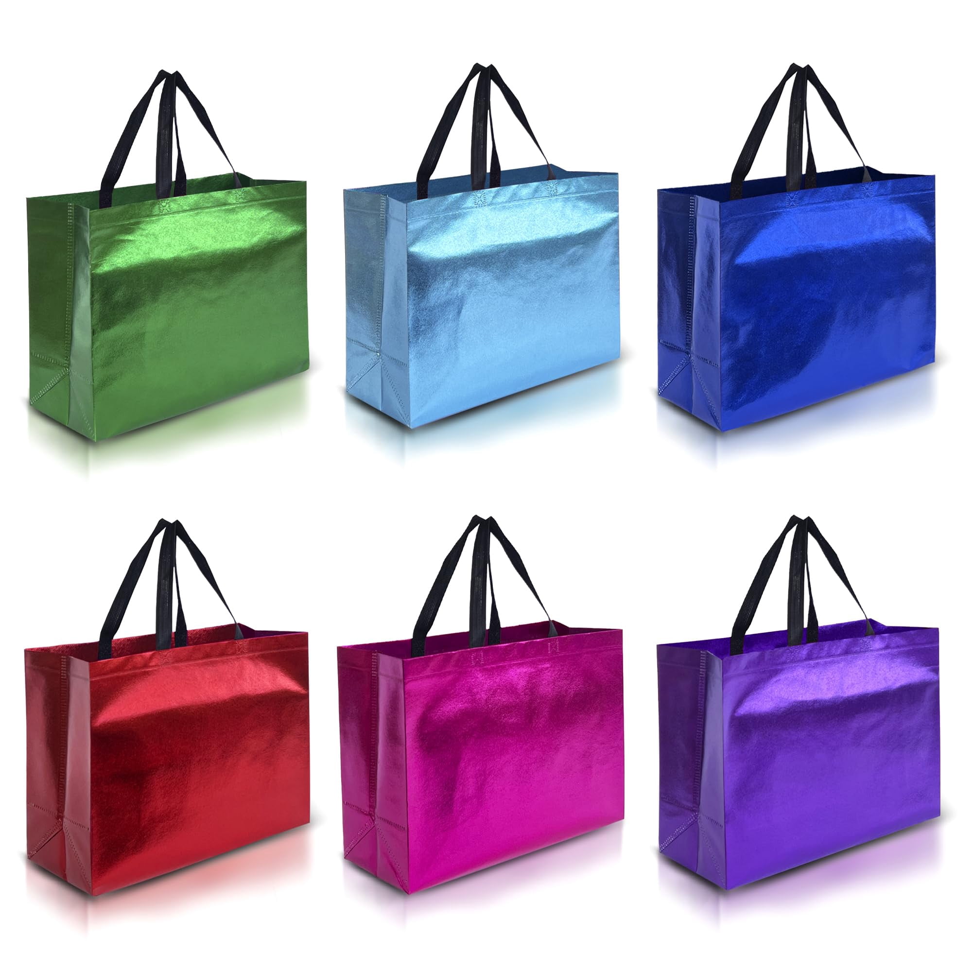 Nush Nush Mix Color AIF9 Extra Large Gift Bags with Handles Set of 12 ...