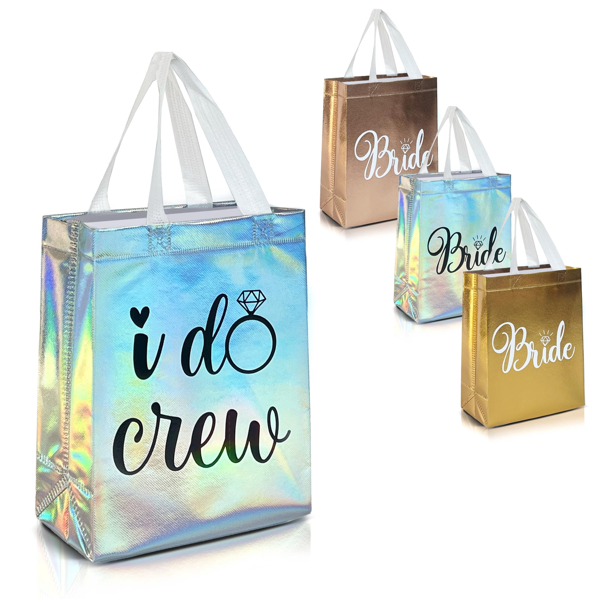 Nush Nush Set of MSF2 12 Reusable Iridescent Gift for Bride ...