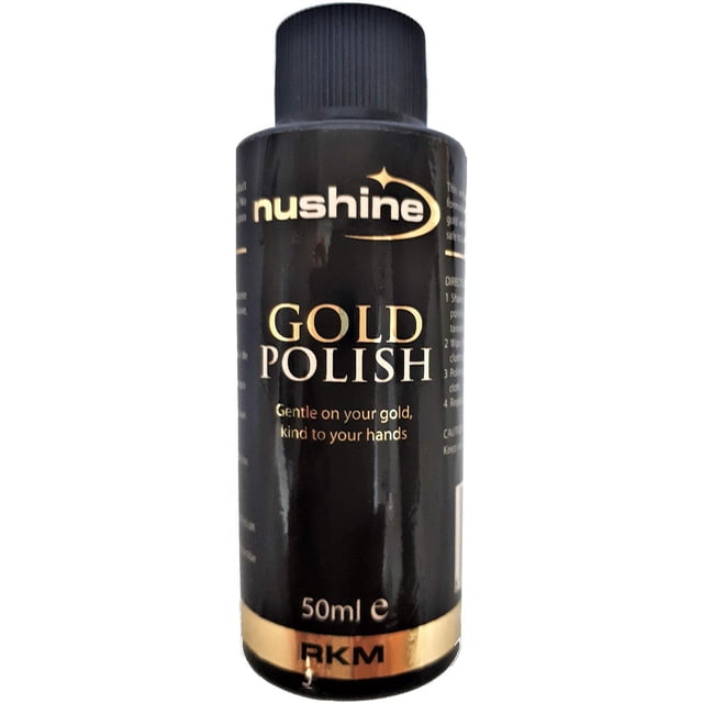 Nushine Gold Polish 1.7 oz - Ecofriendly formula works effortlessly ...