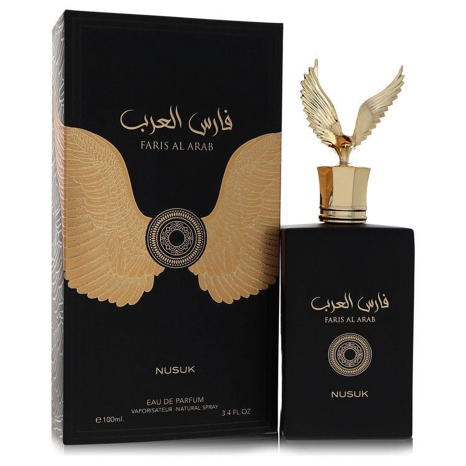 Nusuk Faris Al Arab by Nusuk Eau De Parfum Spray 3.4 oz for Men ...