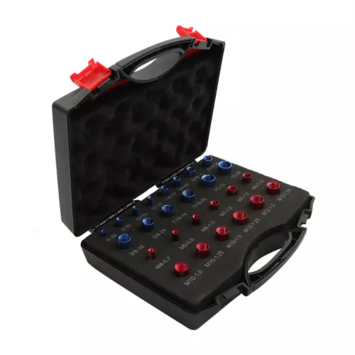 Nut And Bolt Thread Checker - 26 Pcs Nut And Bolt Gauges (12 Metric ...