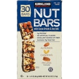 Nut Bars with Cocoa Drizzle & Sea Salt, 1.41 oz, 30 ct - Walmart.com