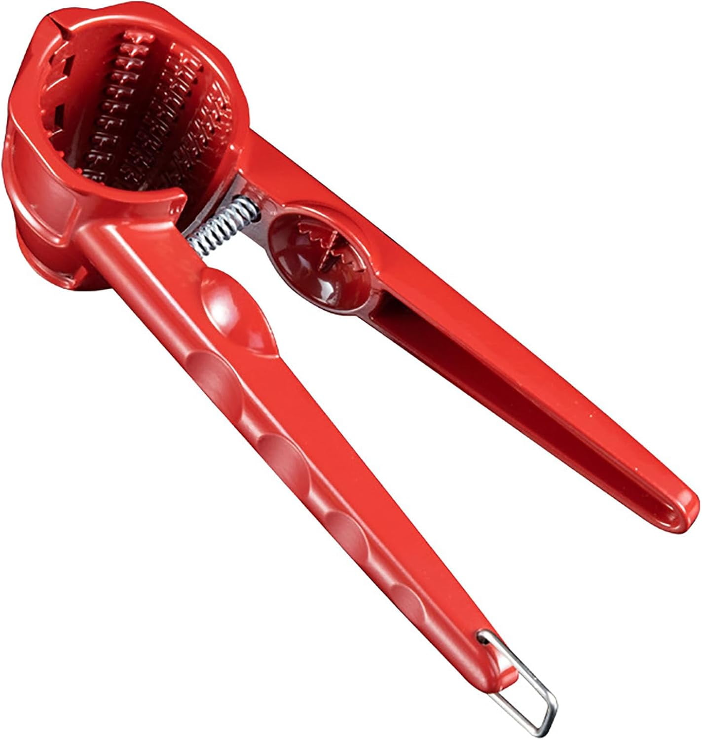 Nut Cracker, 7 Inch 2 Holes Red Alloy Walnut Clip Press Easy for ...