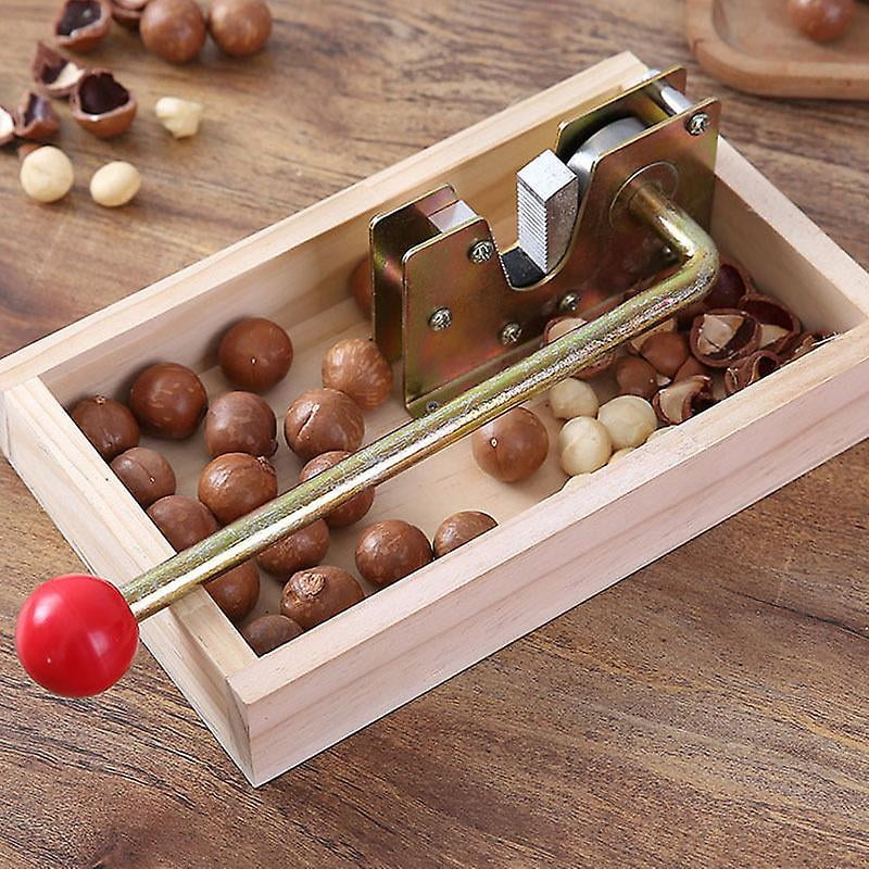 Nut Crackers for All Nuts, Macadamia Nutcracker Tool Heavy Duty Nut ...