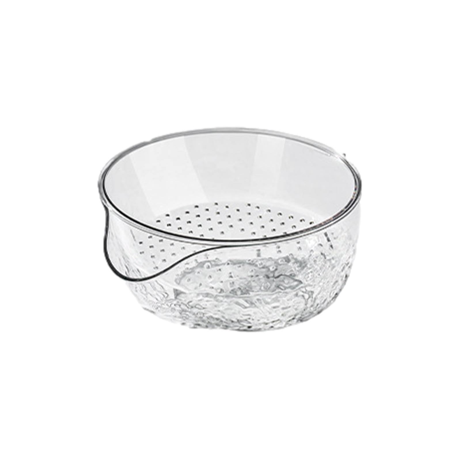 Nut Dishes with Drainer, Double Layer Drain Multifunctional Fruit Plate ...