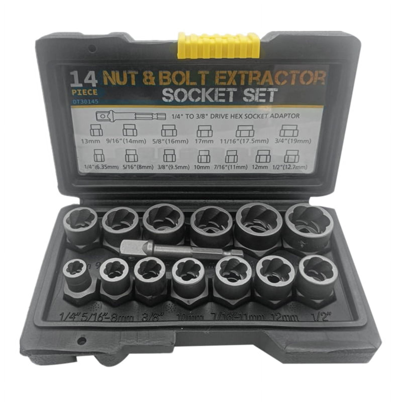 Nut Extractor Socket Screw Nut Extractor Remover Socket Tool Automotive ...