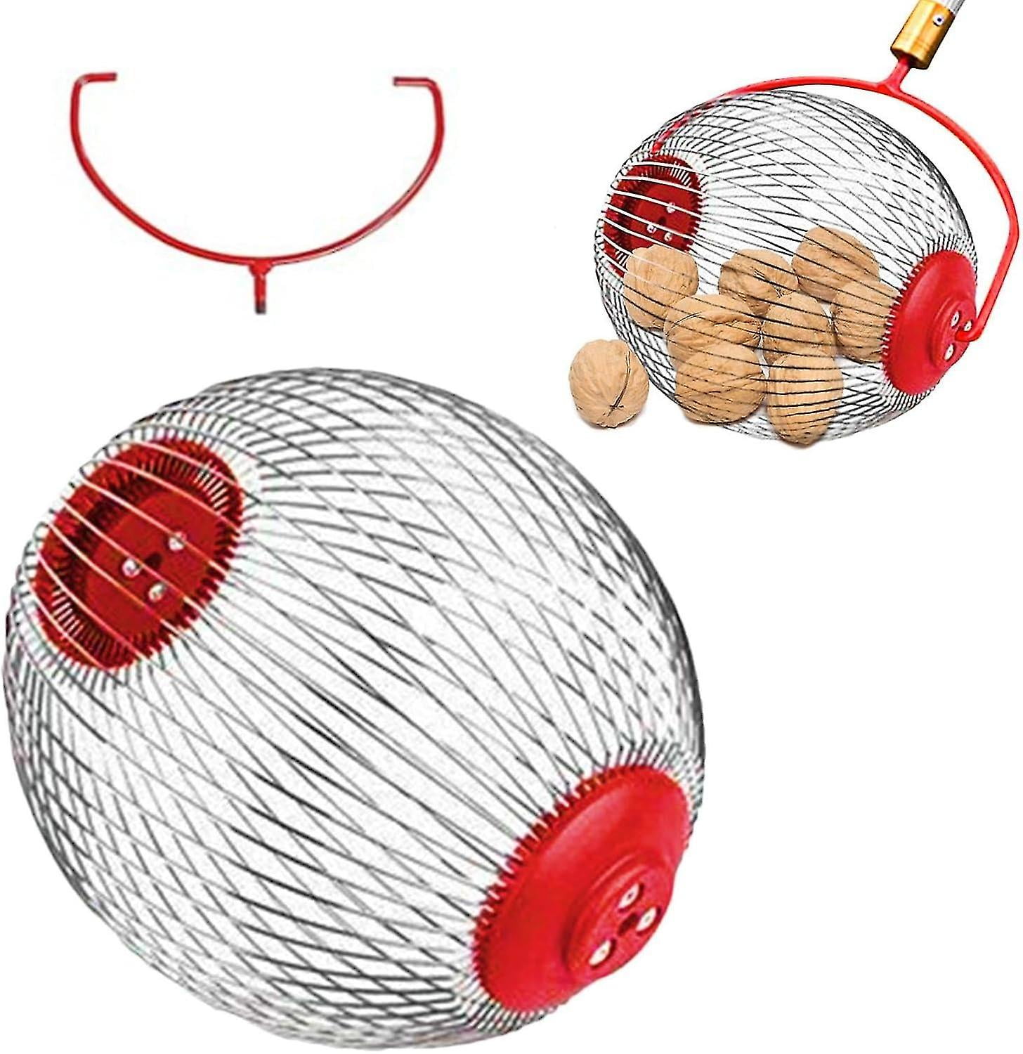 Nut Gatherer Acorn Picker Upper - Side Opening Dump Walnut Picker Upper ...