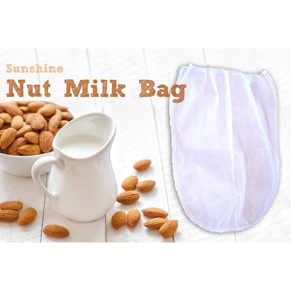 Shop Reusable Nut Milk Bags and Cheesecloths for Food Preparation