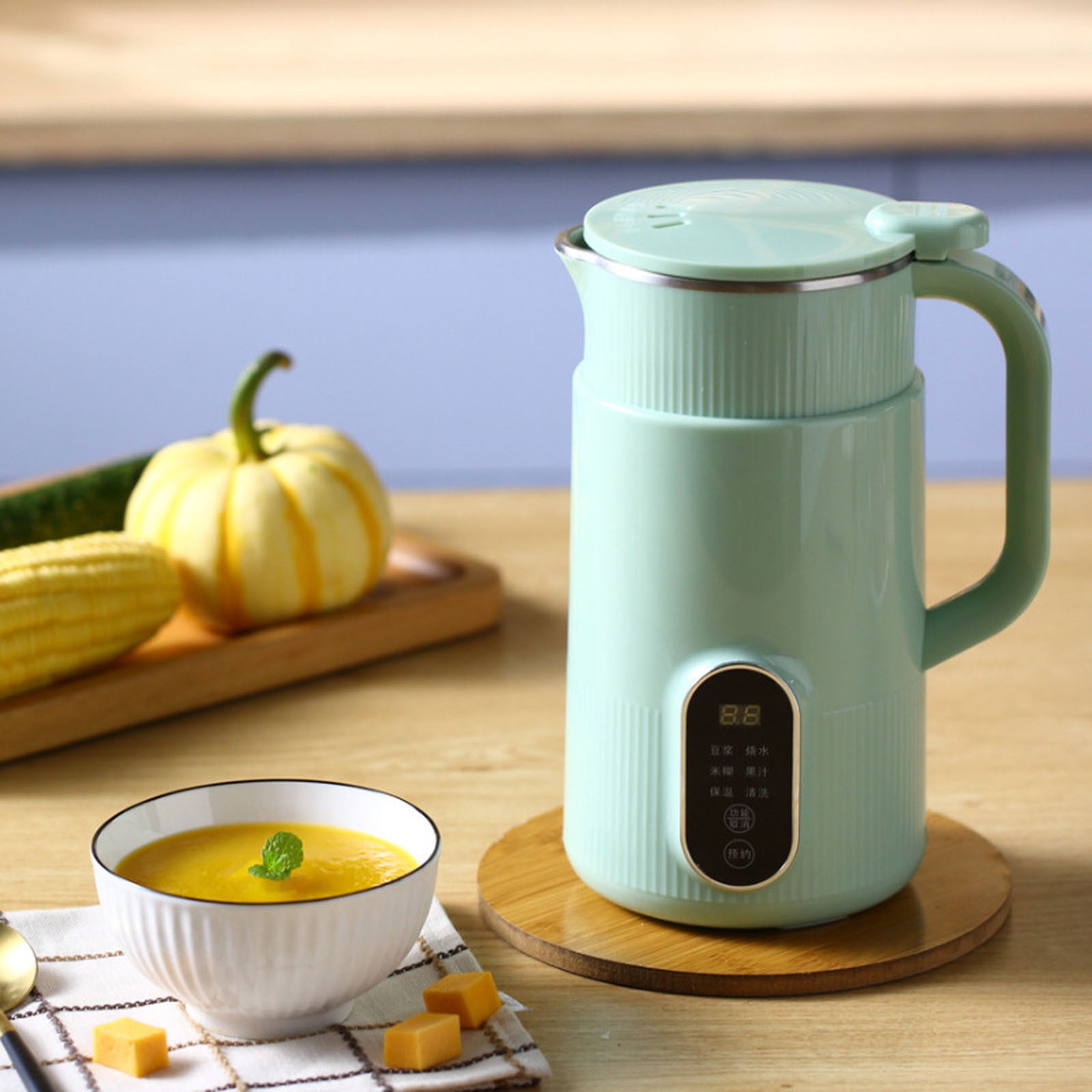 Nut Milk Maker, Automatic Soy Milk Machine for Homemade Almond, Oat ...