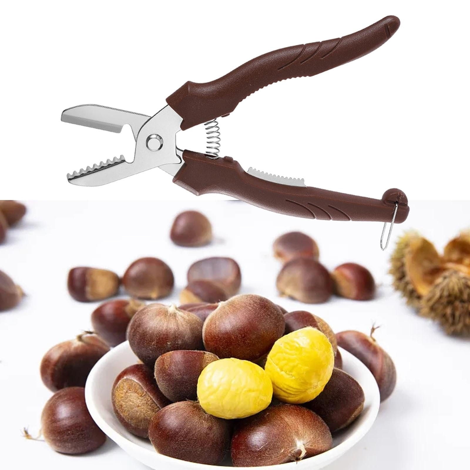 Nut Opener Pliers Chestnut Shell Opener, Walnut Chestnut Nut Shell ...