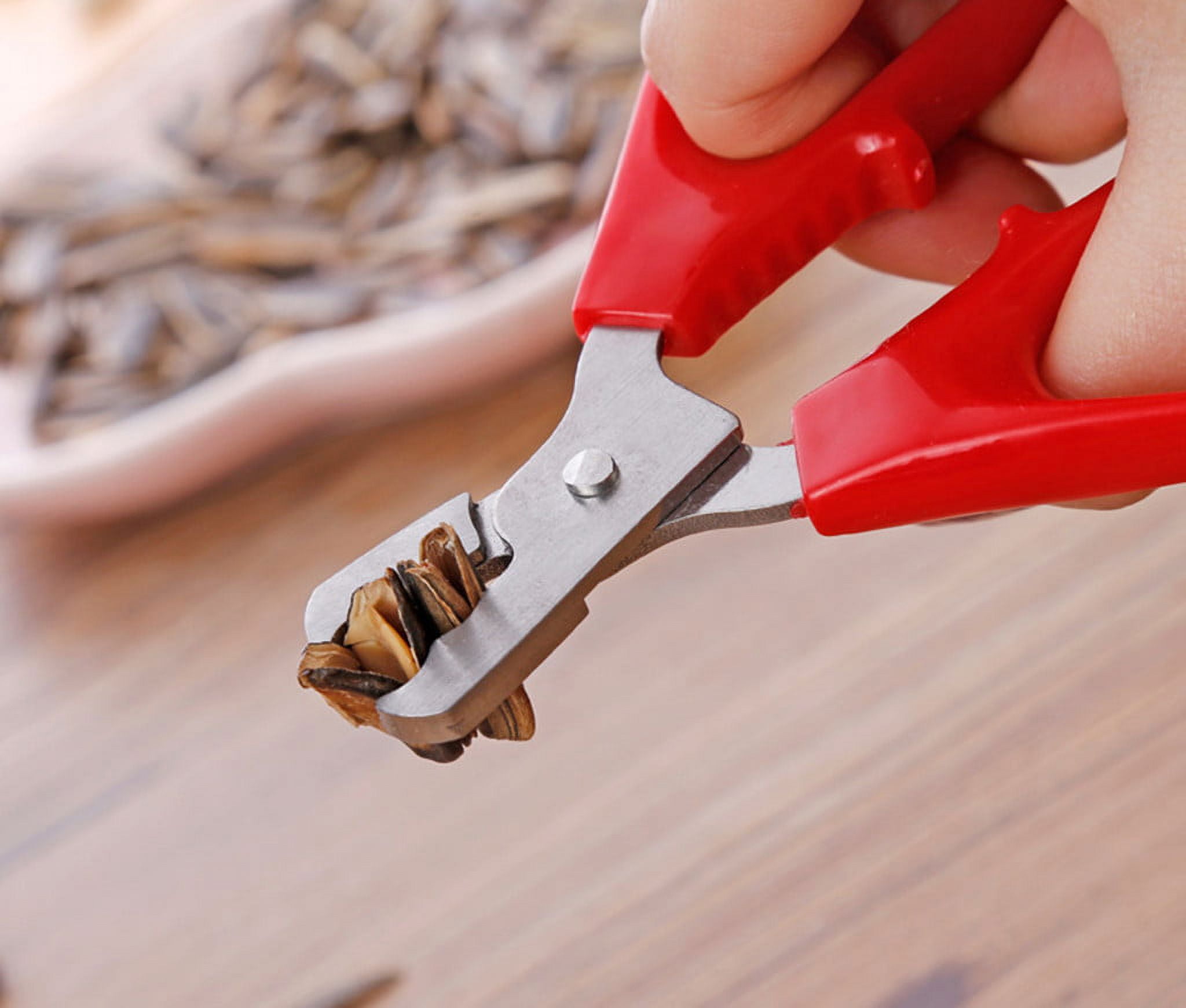 Nut Peeling Pliers Steel Opener Red Peeling The Shell Nut Shell Cracker ...