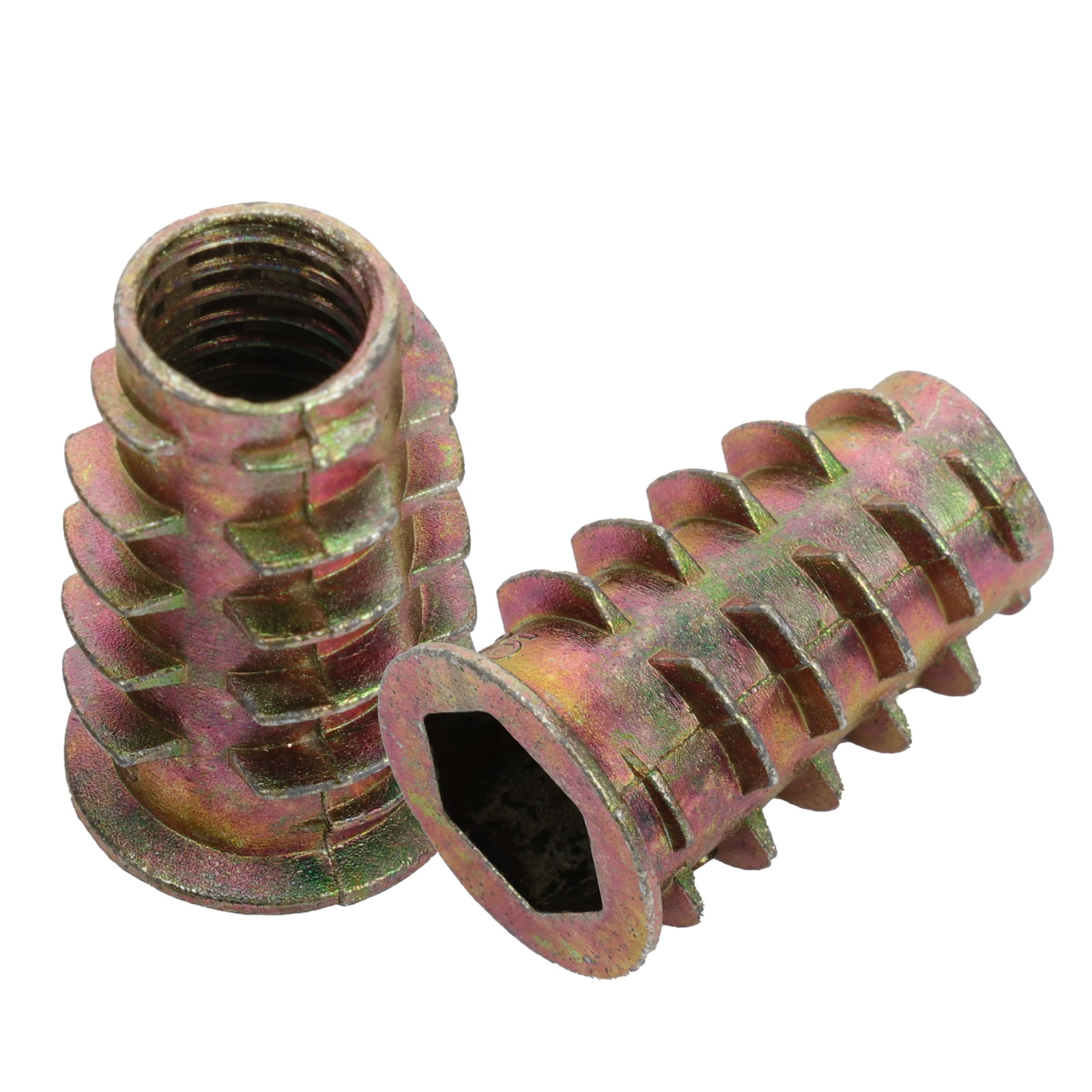 Nut Screw-in Threaded Insert Nuts Fastener Internal and External Teeth ...