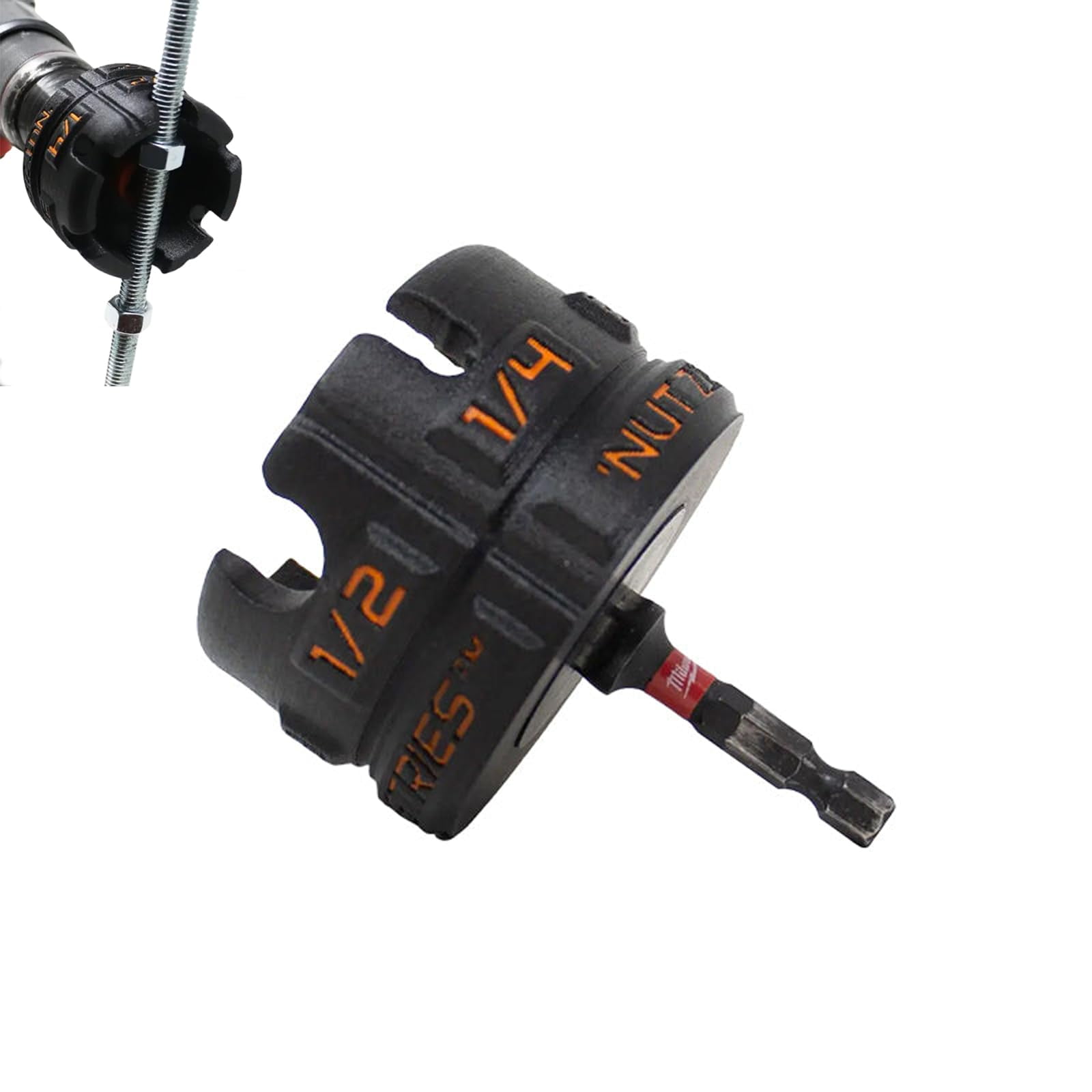 Nut Zipper Drill Attachment for Fast Nut and Bolt Removal, Nut spinning ...