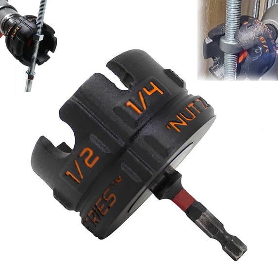 Nut Zipper Drill Attachment for Quick Nut Removal Hex Shank Driver Tool ...