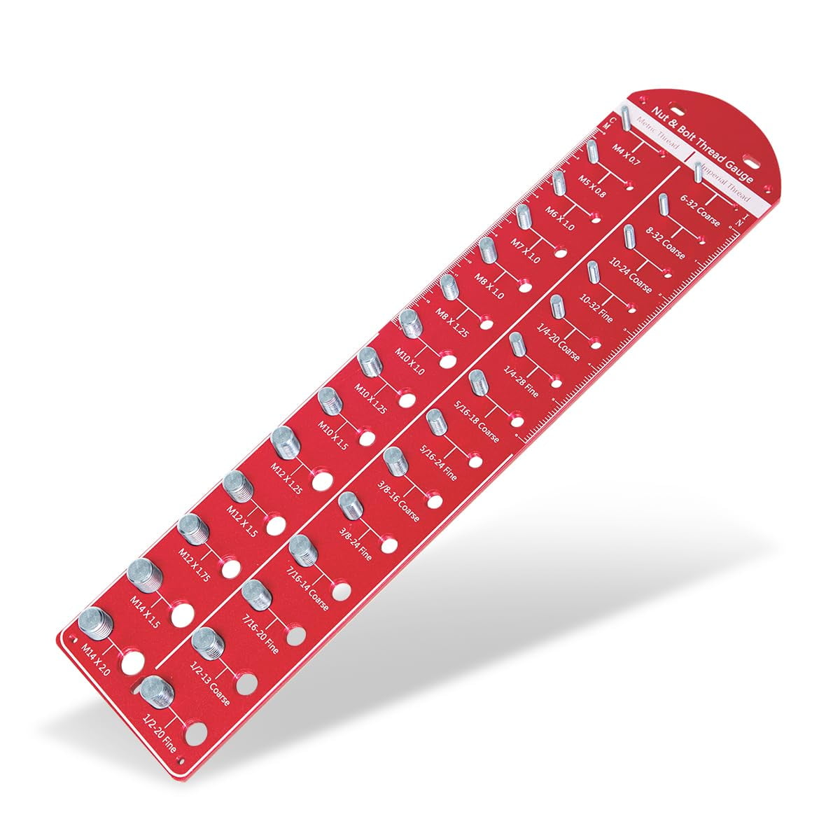 Nut and Bolt Thread Checker, Thread Gauge, Bolt and Nut Identifier ...