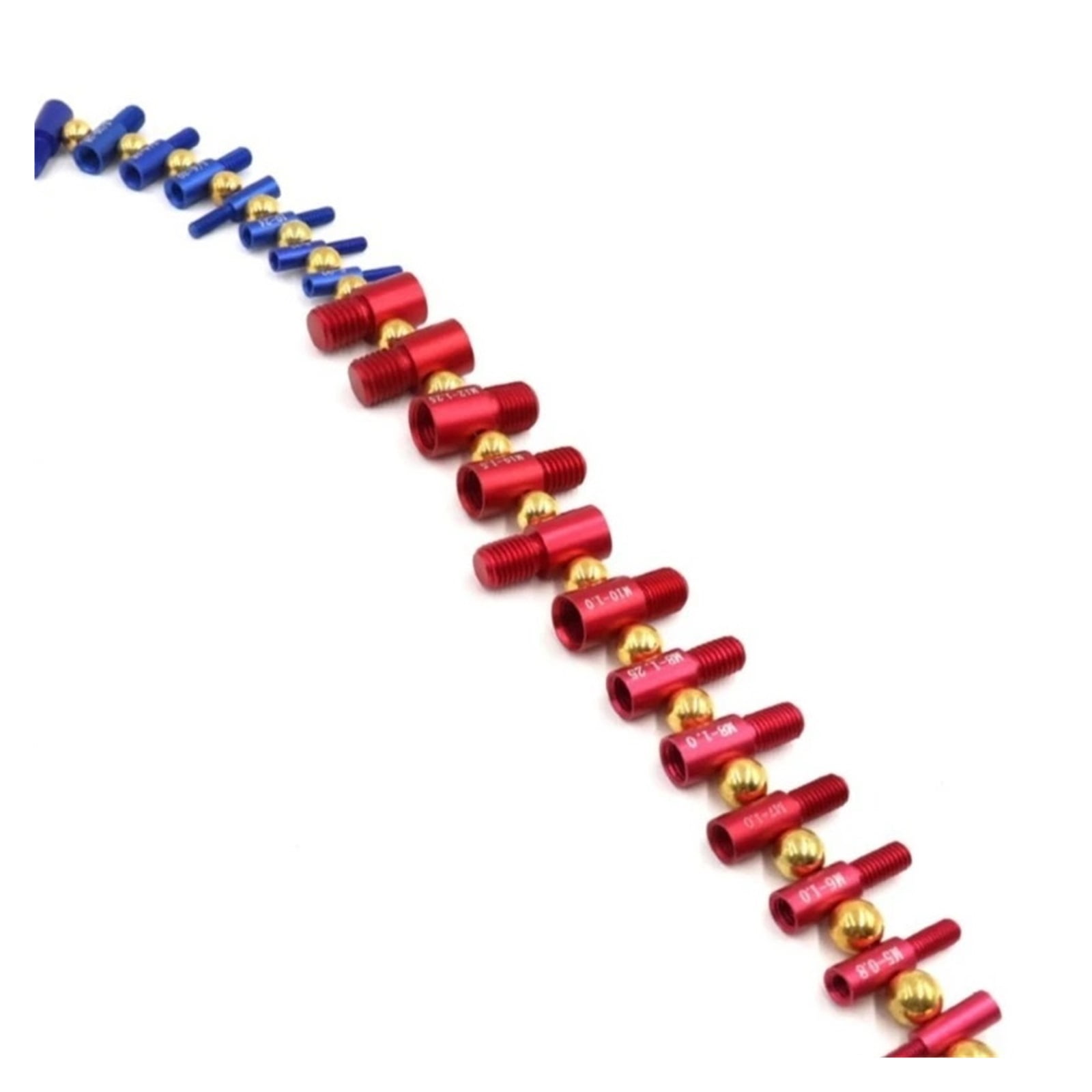 Nut and Thread Detachable Nut and Size Gauge Nut Thread Identifier Male ...