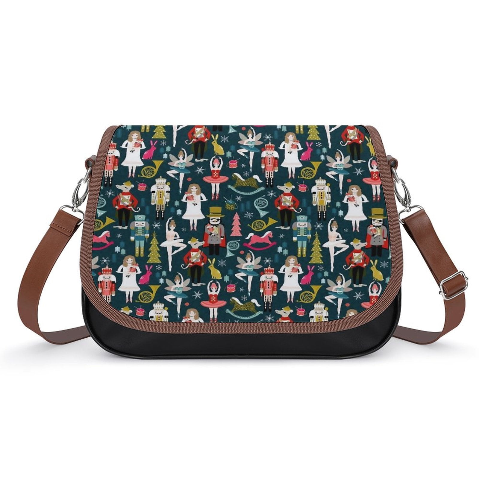 Nutcracker Ballet by Andrea Lauren Pu Leather Shoulder Bag Essential ...