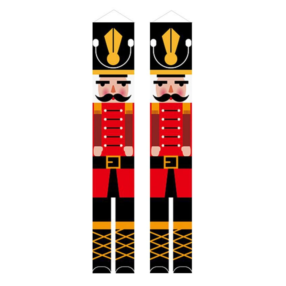 Nutcracker Banner for Chrismas Outdoor Decoration - 6ft Solider ...