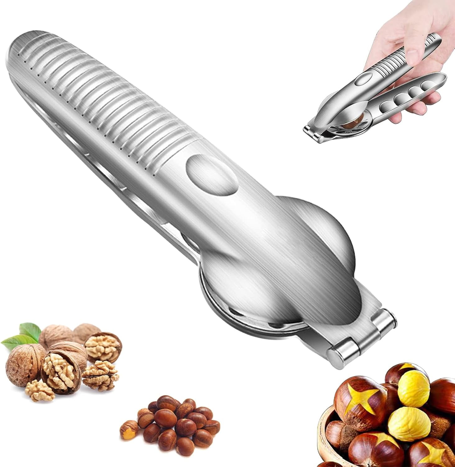Nutcracker Chestnut Clip Nut Cracker Sheller Walnut Chestnut Opener ...