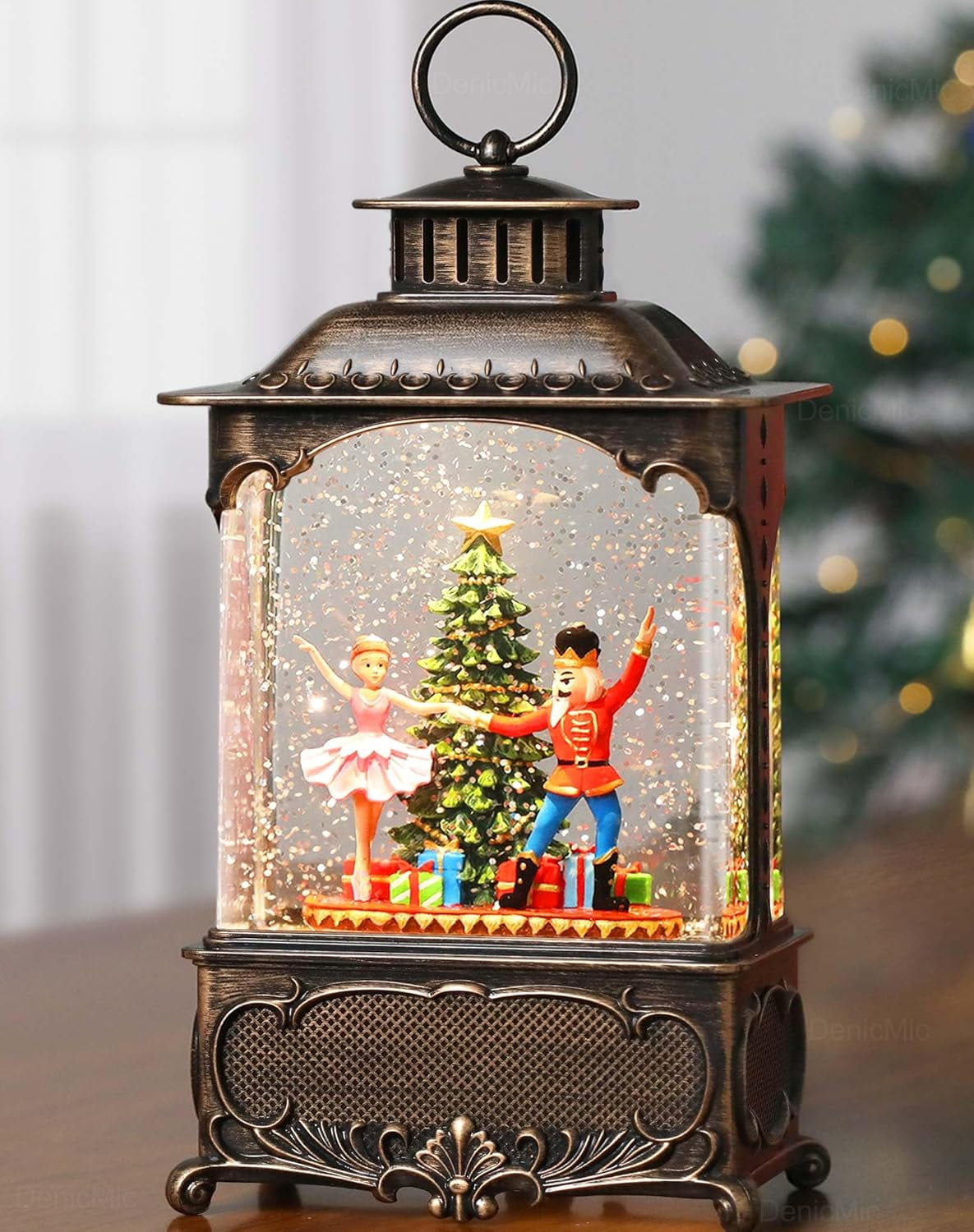 Nutcracker Christmas Snow Globe Ballerina Snow Globe Lantern for Girls ...