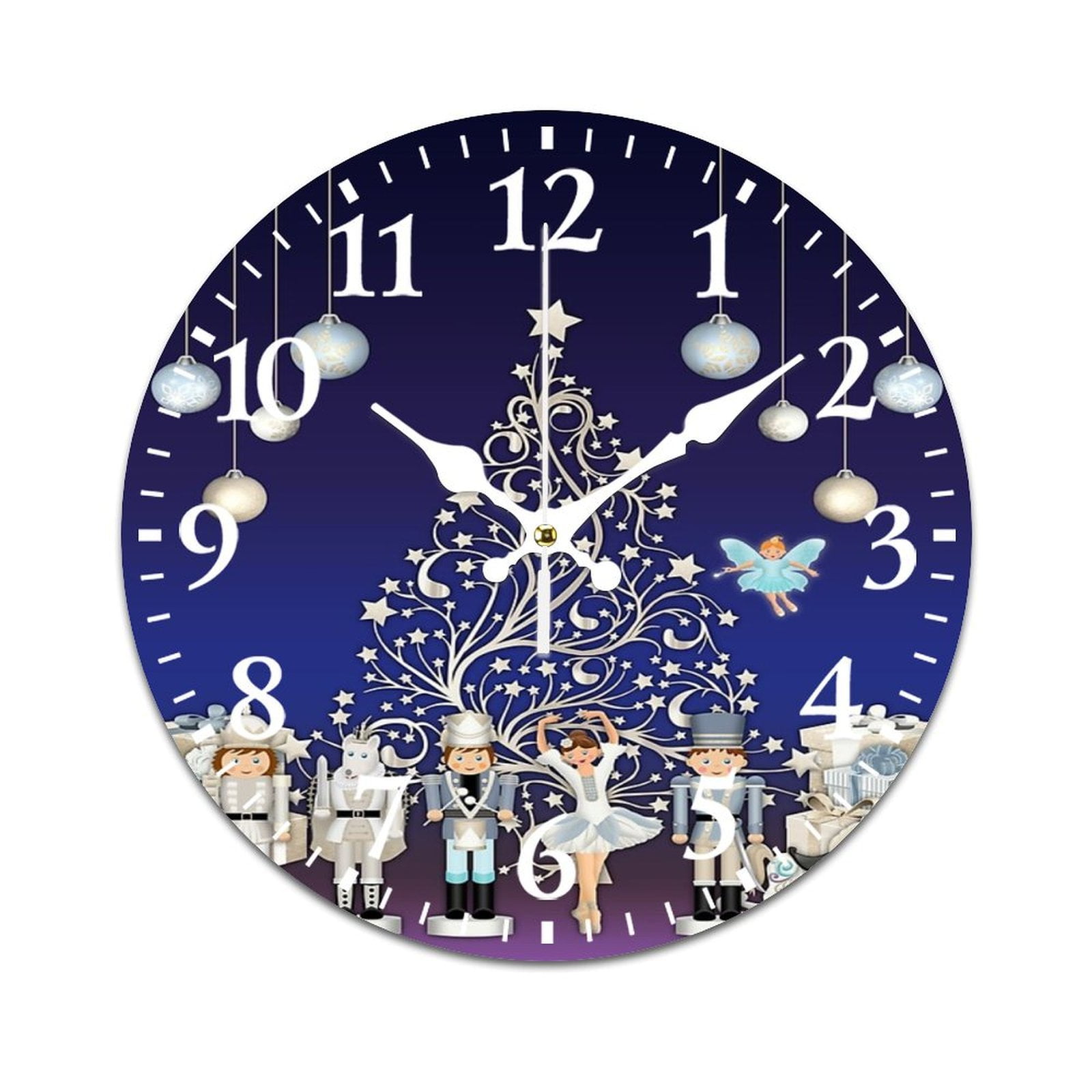 Nutcracker Christmas Special Wall Clock Modern Design Clocks Wall ...