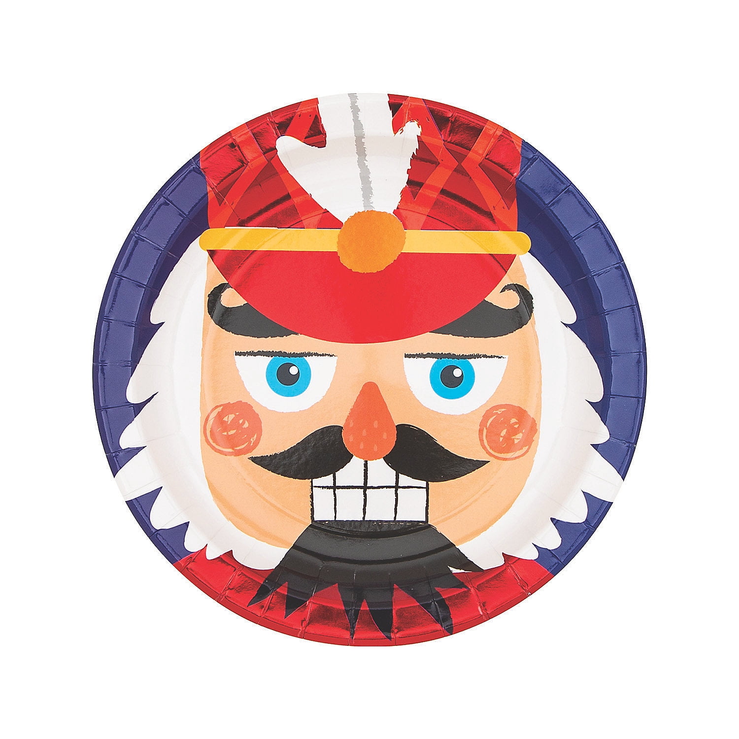 Nutcracker Dinner Plate - Party Supplies - 8 Pieces - Walmart.com