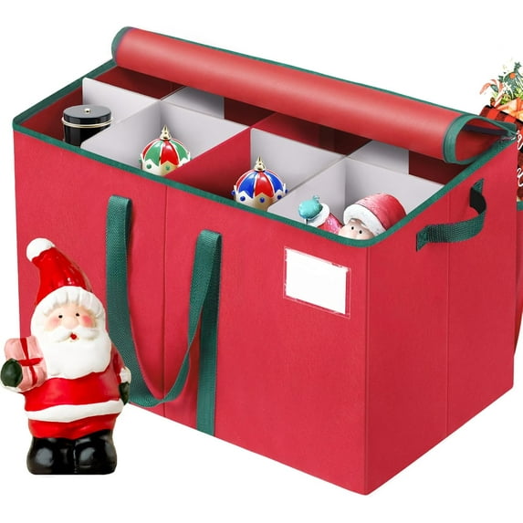 Nutcracker and Figurine Collectibles Storage Box， Large Ornament ...