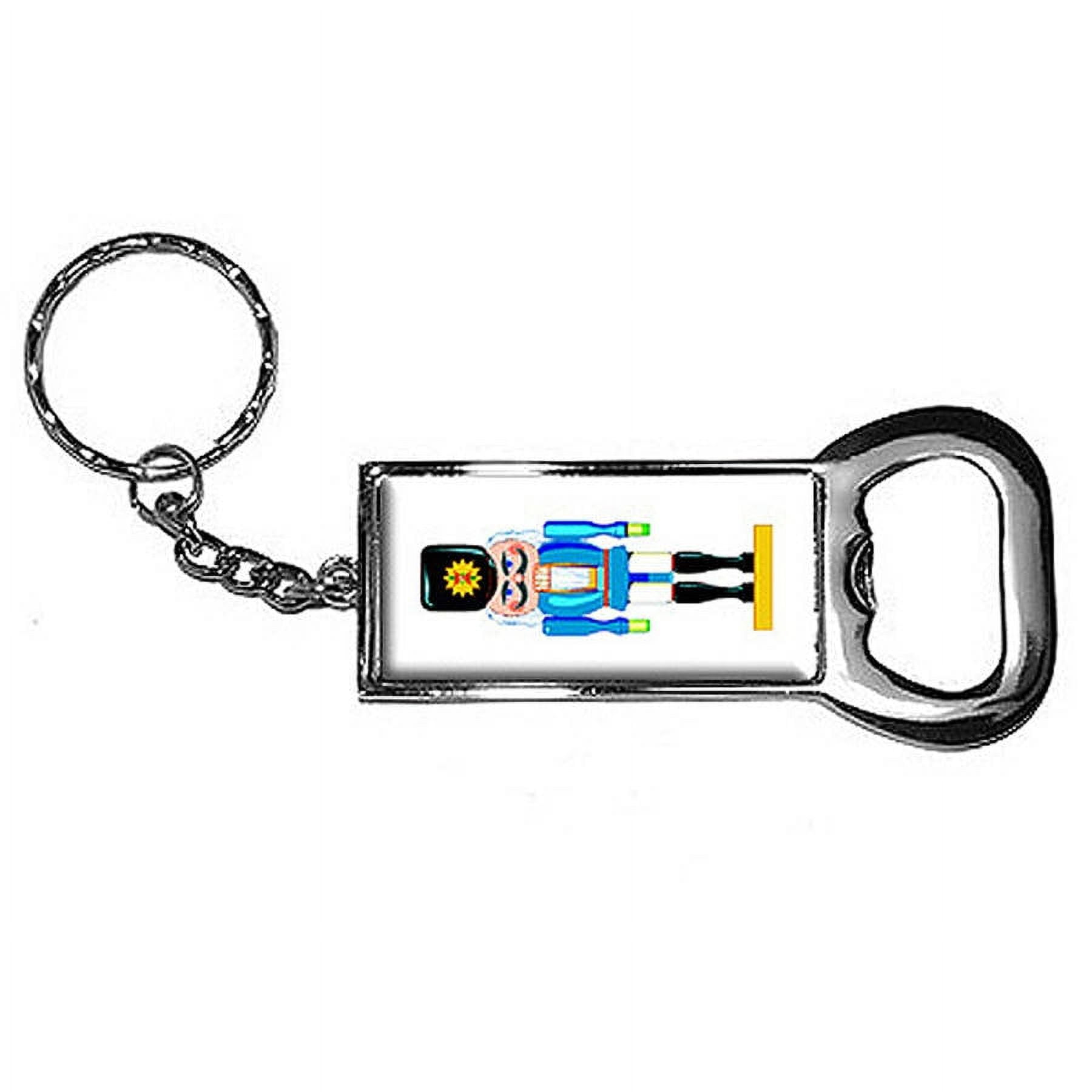 Nutcracker Keychain Key Chain Ring Bottle Bottlecap Opener - Walmart.com