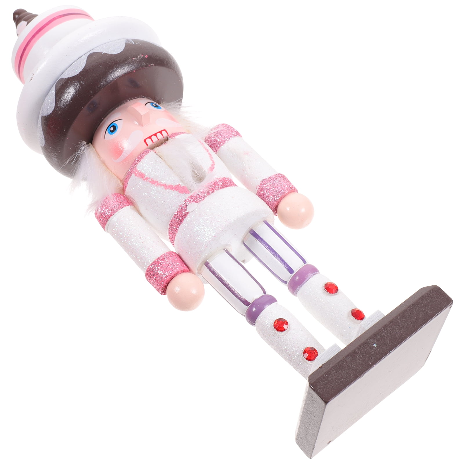 Nutcracker Puppets Figurine Outdoor Christmas Decorations Ice Cream ...