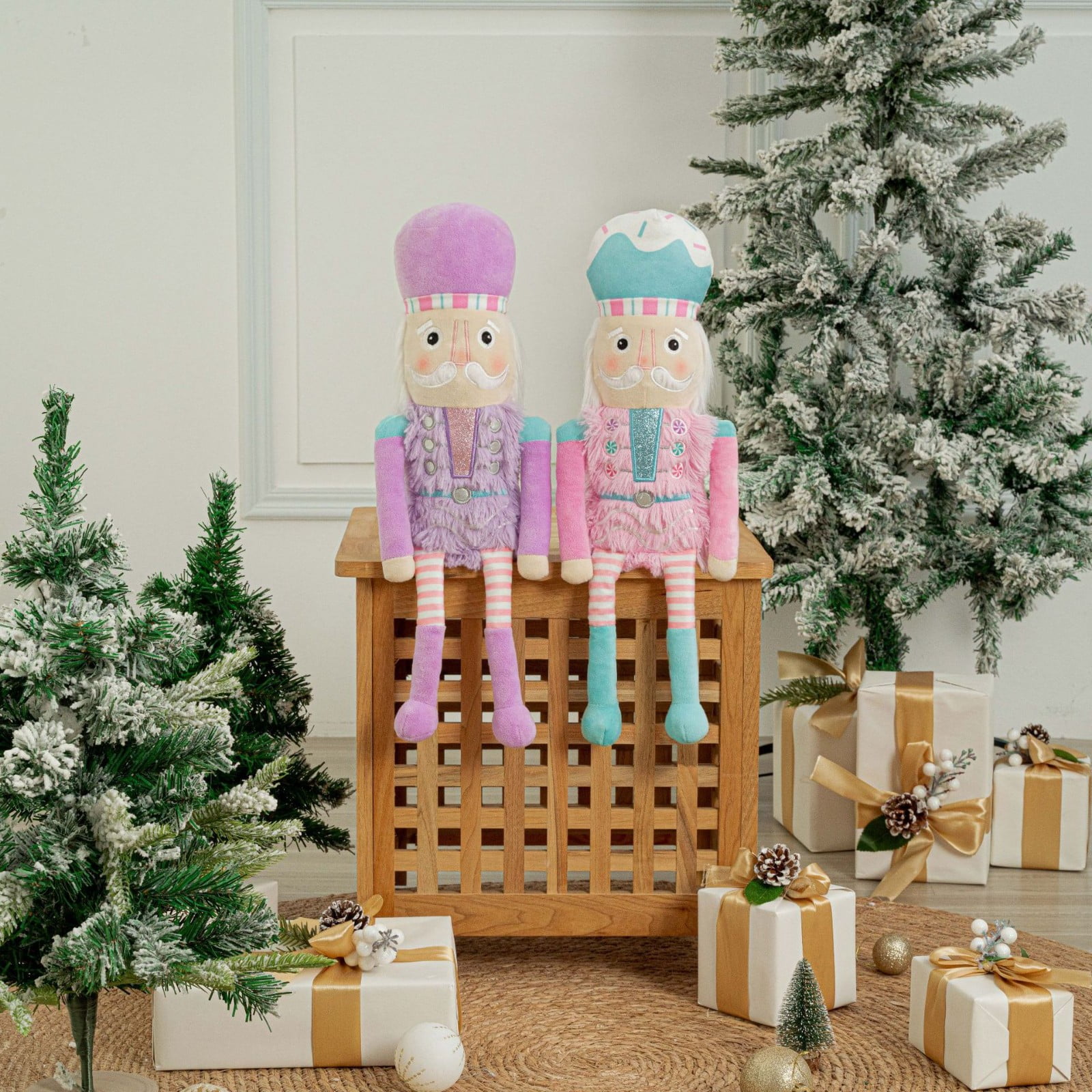 Nutcracker Stuffed Animals, 7"x 13" Nutcracker Plushies, Nutcracker ...