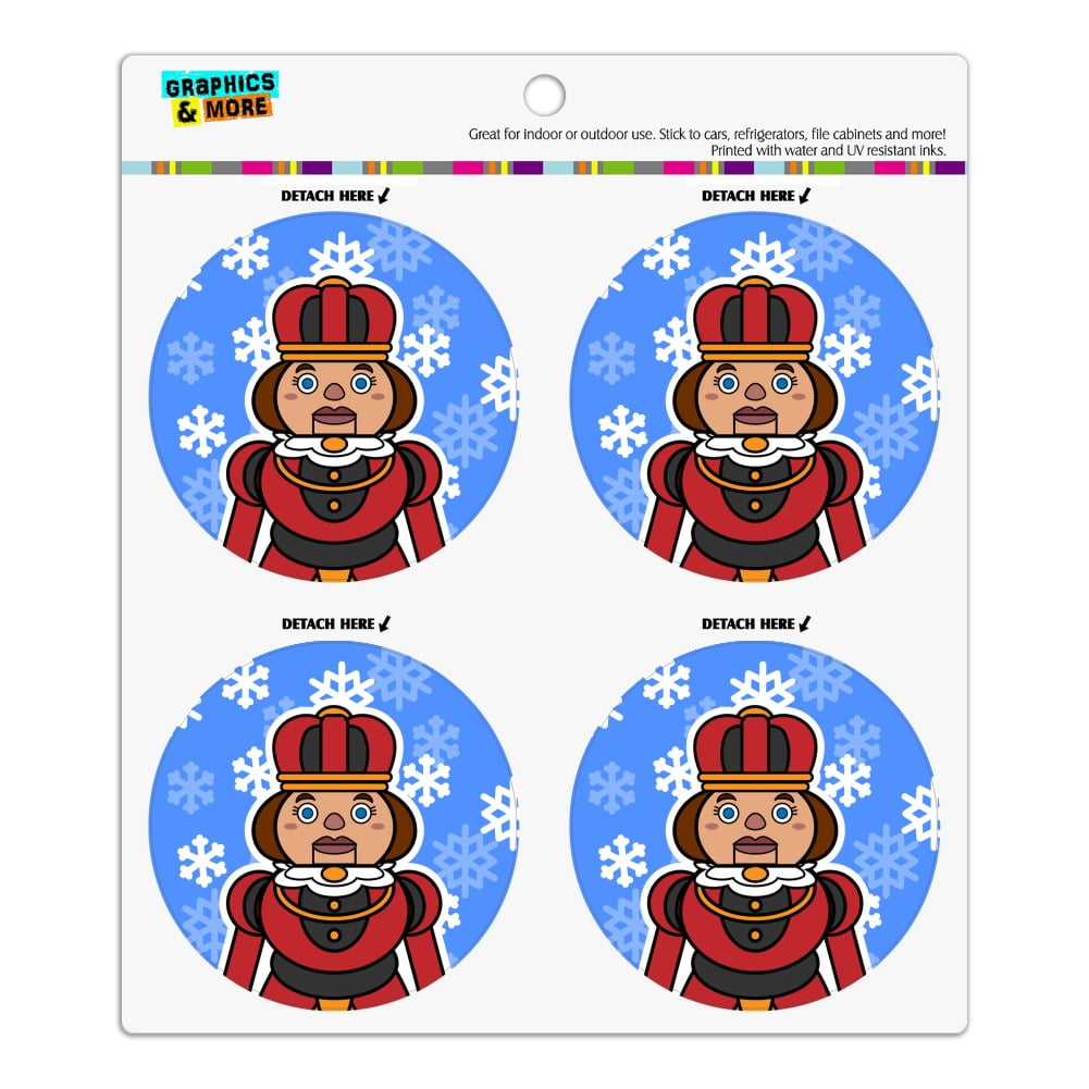 Nutcracker Woman with Snowflakes Refrigerator Fridge Locker Vinyl ...
