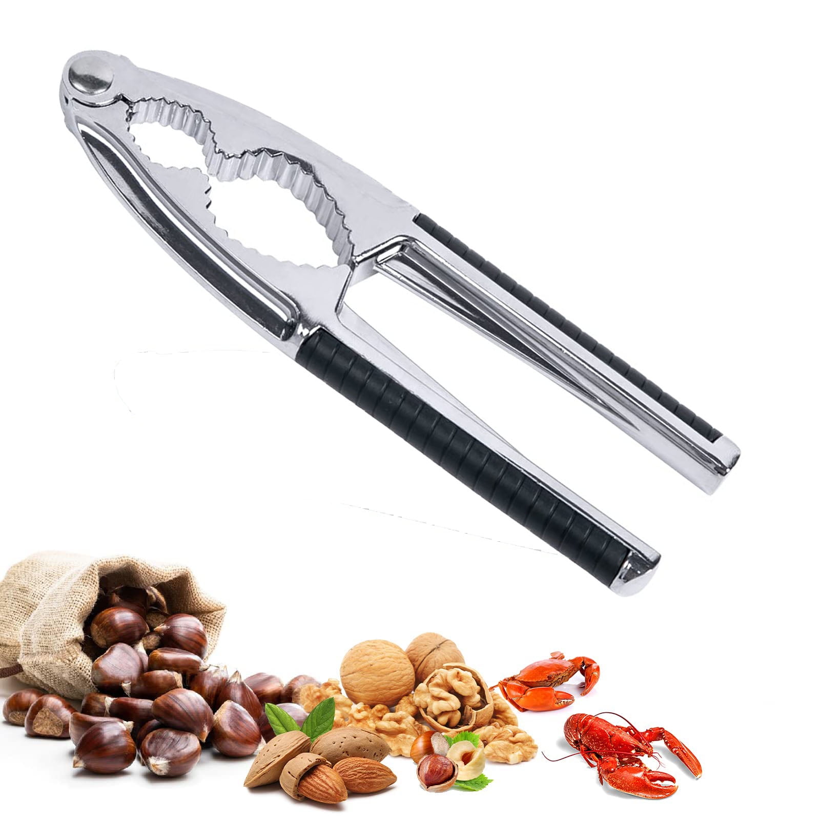 Nutcracker for Nuts,Nut Cracker Tool for Walnut,Pecan,Macadamias ...