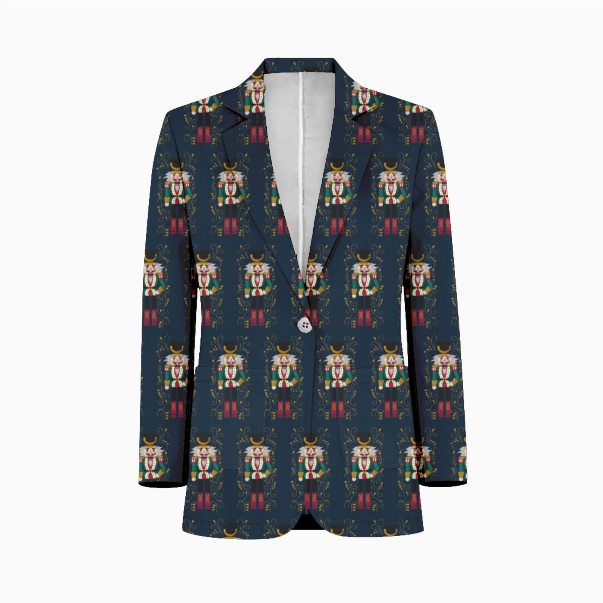 Nutcraker soldier Customized Men's Suits full man Shawl Collar ...