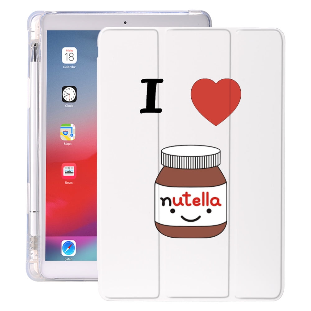 Nutella Drink Cute Case For iPad 10.2 7th 8th iPad Pro 11 Cover ...