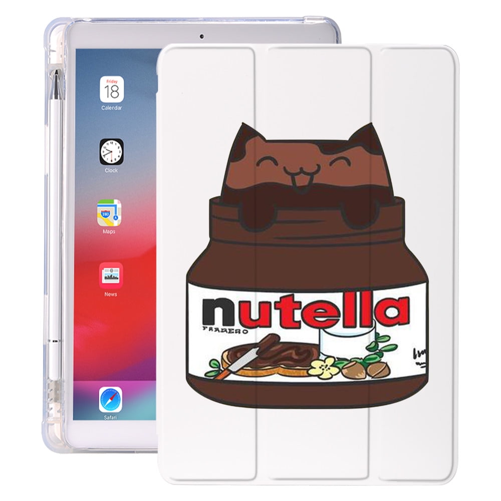 Nutella Drink Cute Case For iPad 10.2 7th 8th iPad Pro 11 Cover ...