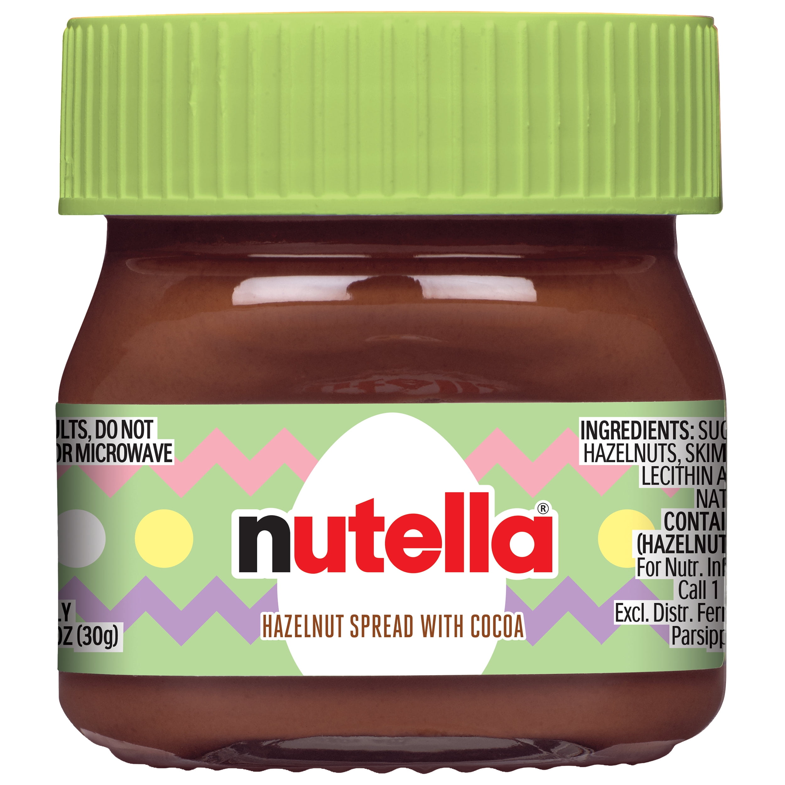 Nutella Hazelnut Spread with Cocoa for Breakfast, 1 oz Jar - Walmart.com