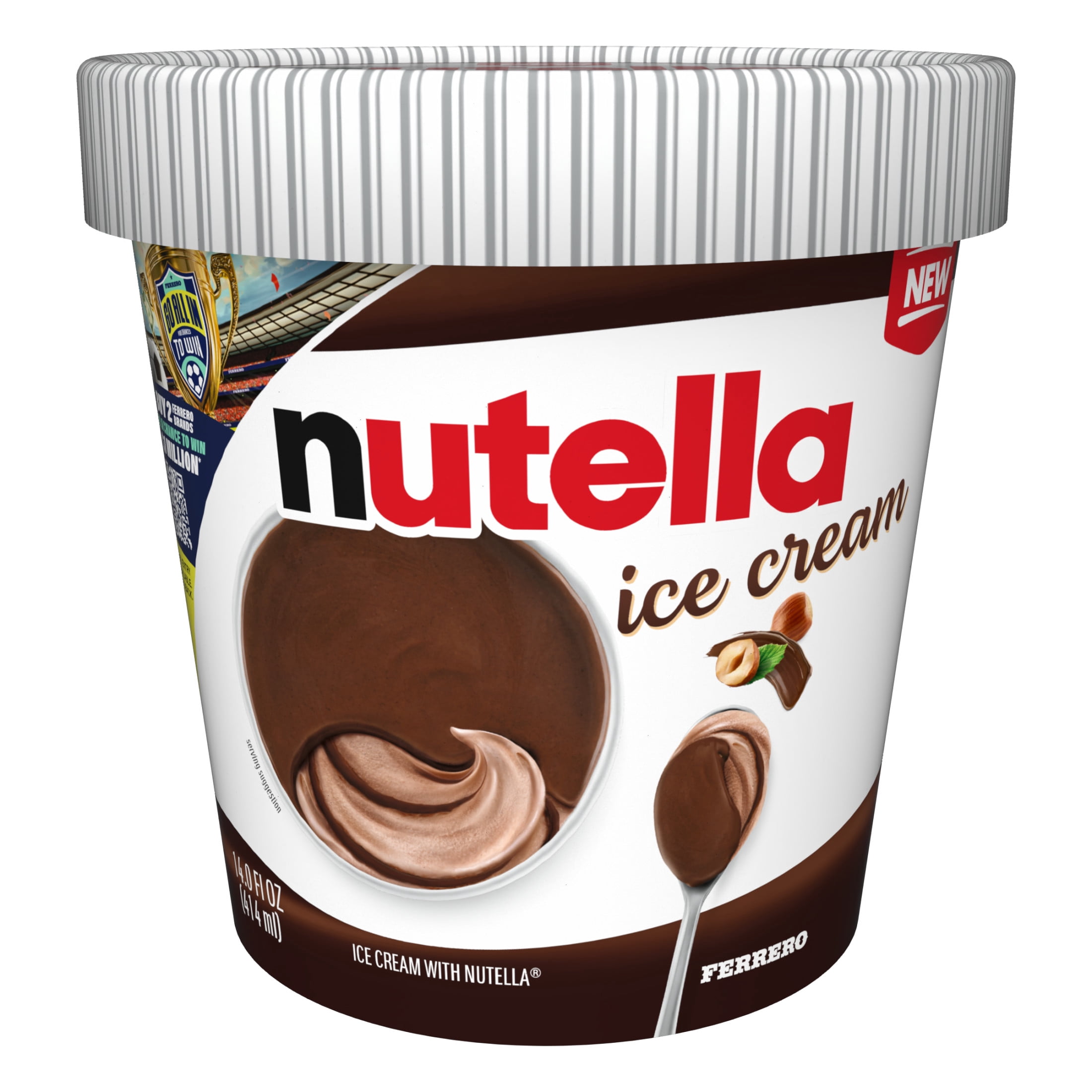 Nutella Ice Cream, 14 fl oz - Walmart.com