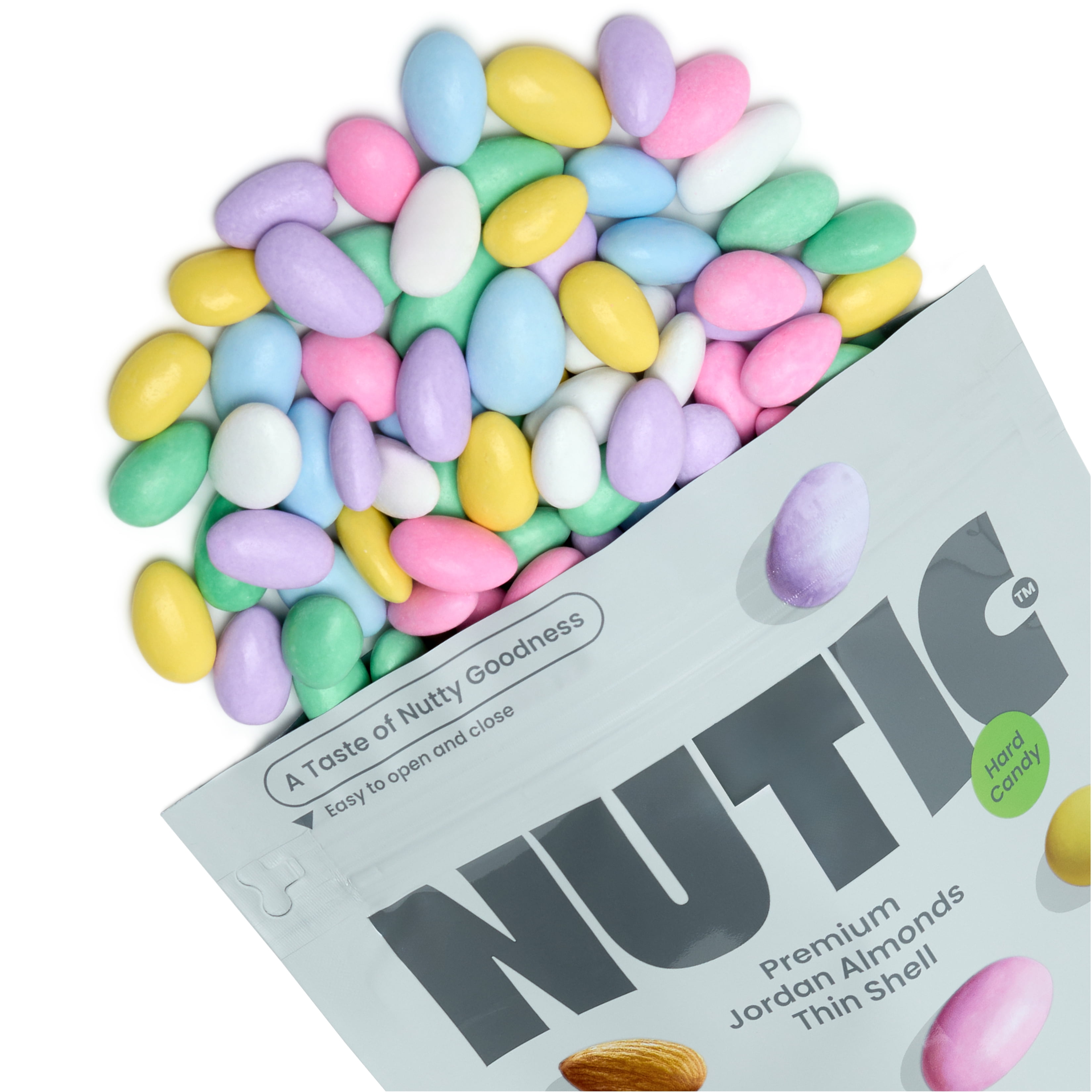 Nutic Premium Jordan Almonds Candy - 5LB, Wedding & Easter Italian ...