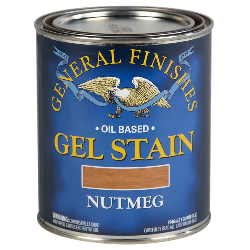 Nutmeg Gel Stain, Quart - Walmart.com