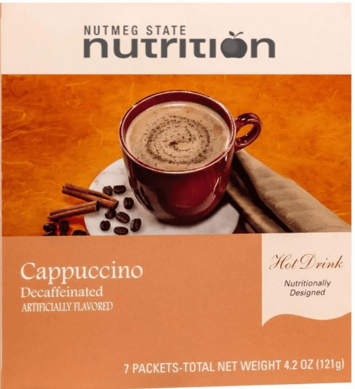 Nutmeg State Nutrition Cappuccino (Decaffeinated) Protein Drink, 12g ...