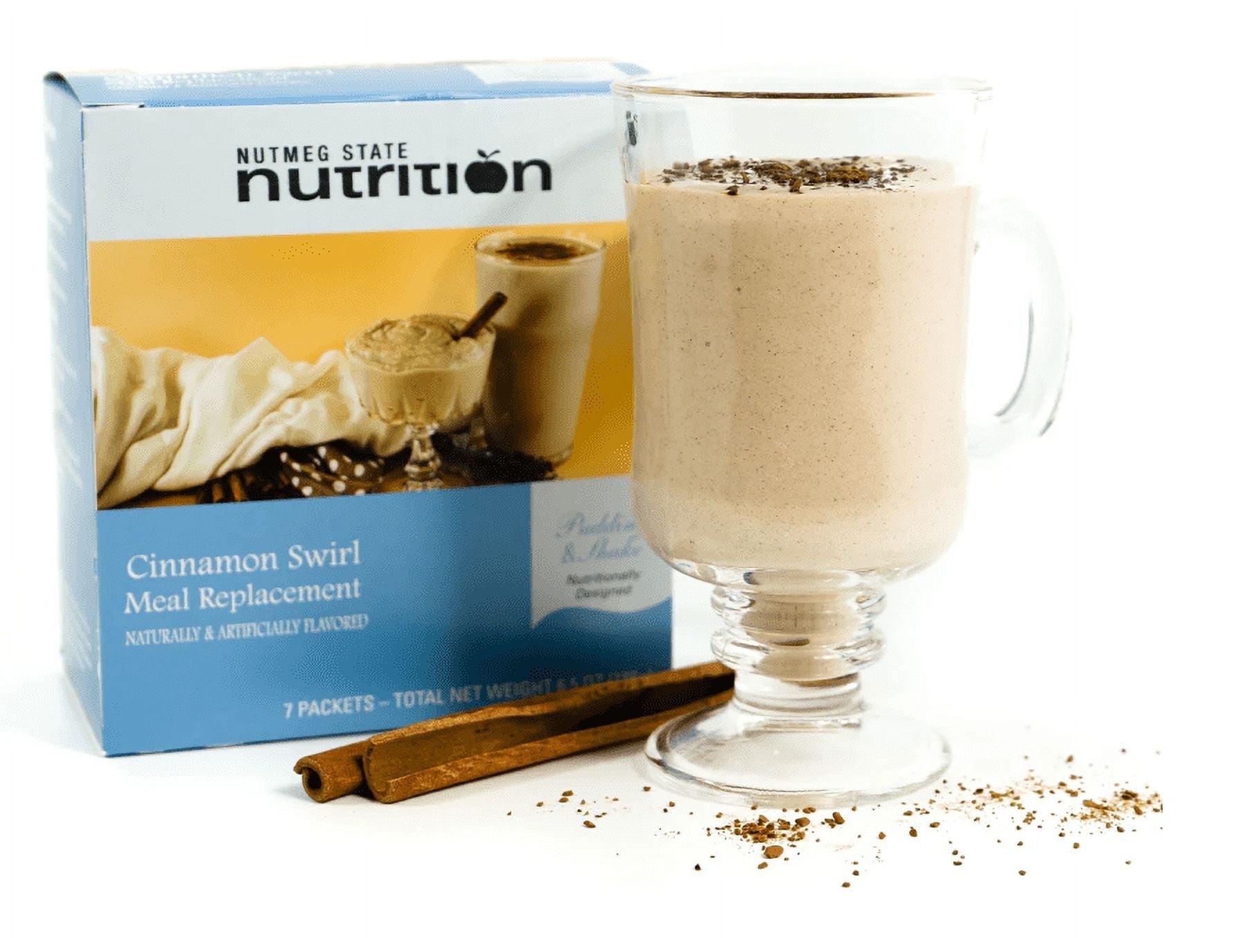 Diet Protein to Go by Nutmeg State Nutrition Cinnamon Swirl Powders ...