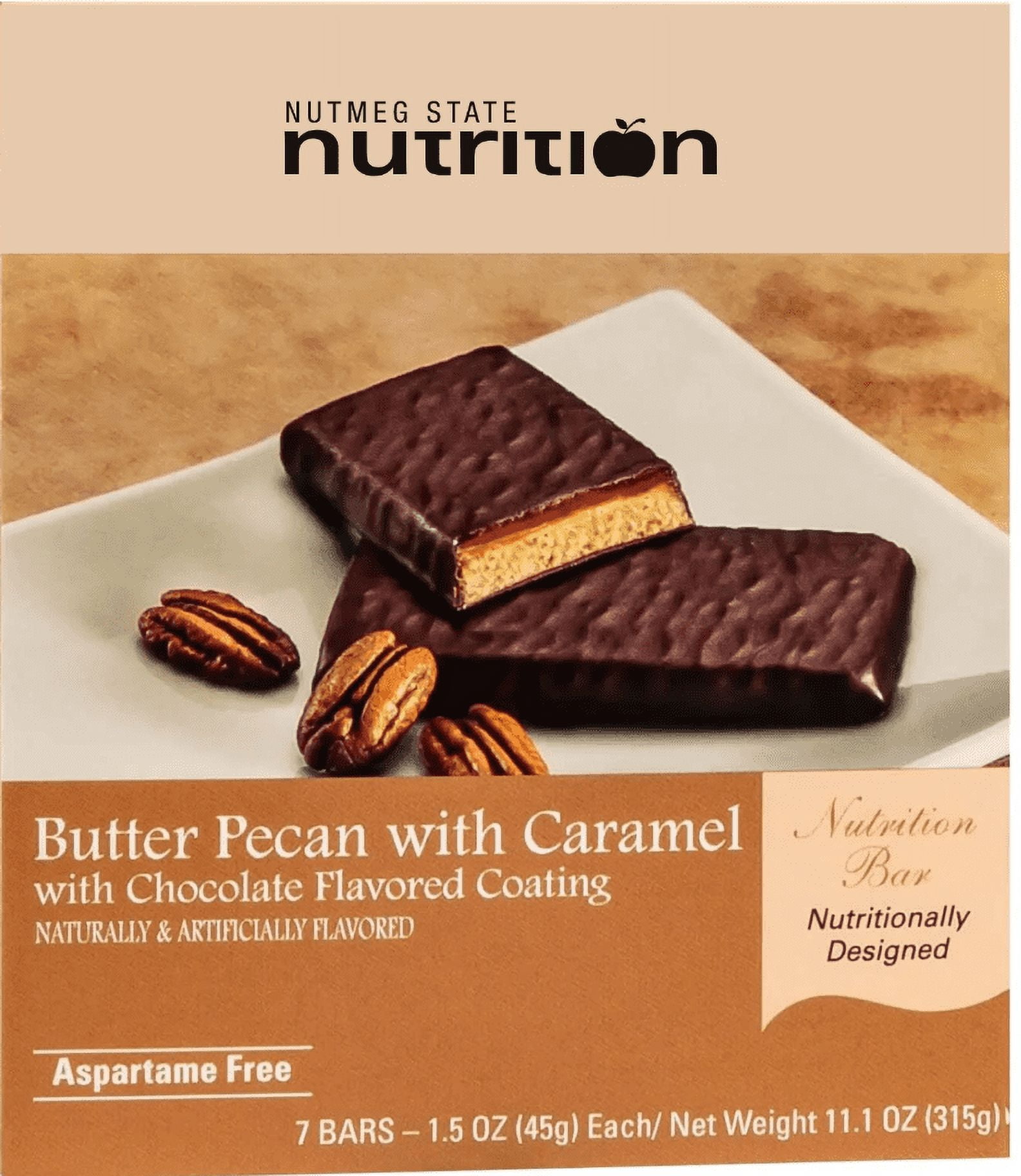 Nutmeg State Nutrition - High Protein Snack Bars, 7 Servings Per Box ...