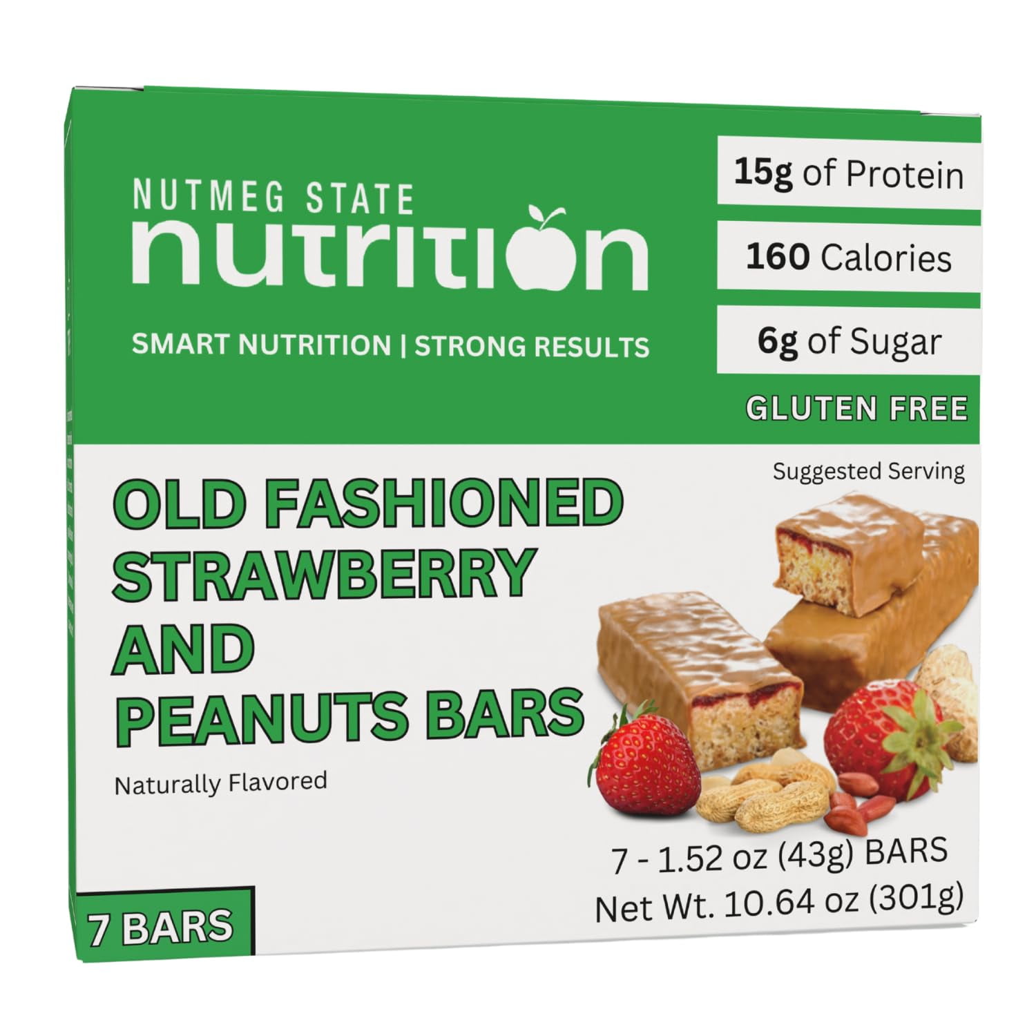 Nutmeg State NutritionEGSC Protein Breakfast Bar, High Protein Snack ...